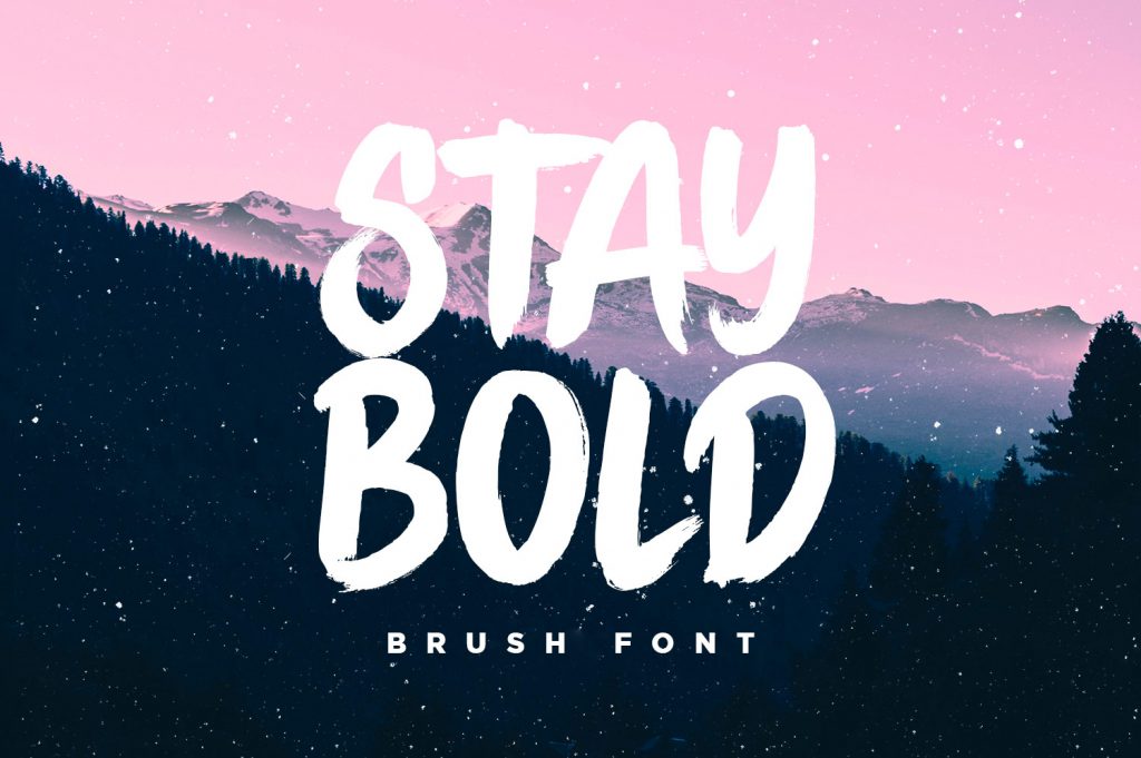 Stay Bold Font | Set Sail Studios