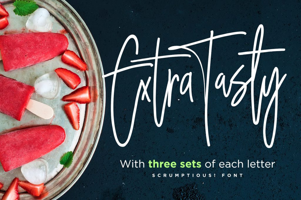 Scrumptious! Font | Set Sail Studios