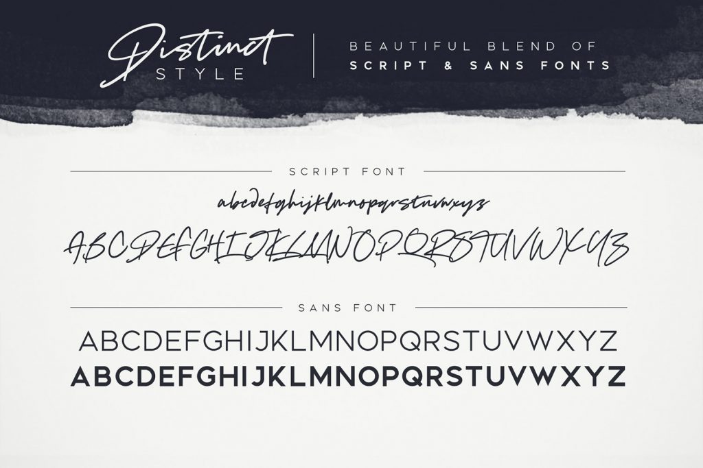 Distinct Style Font Duo | Set Sail Studios