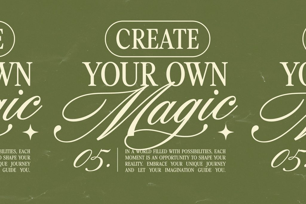 True Fate Font Duo | Set Sail Studios