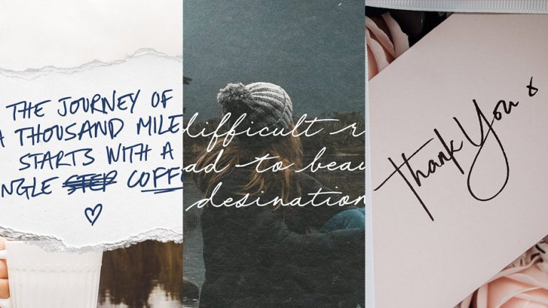 10 Ultra Realistic Looking Handwriting Fonts | Set Sail Studios